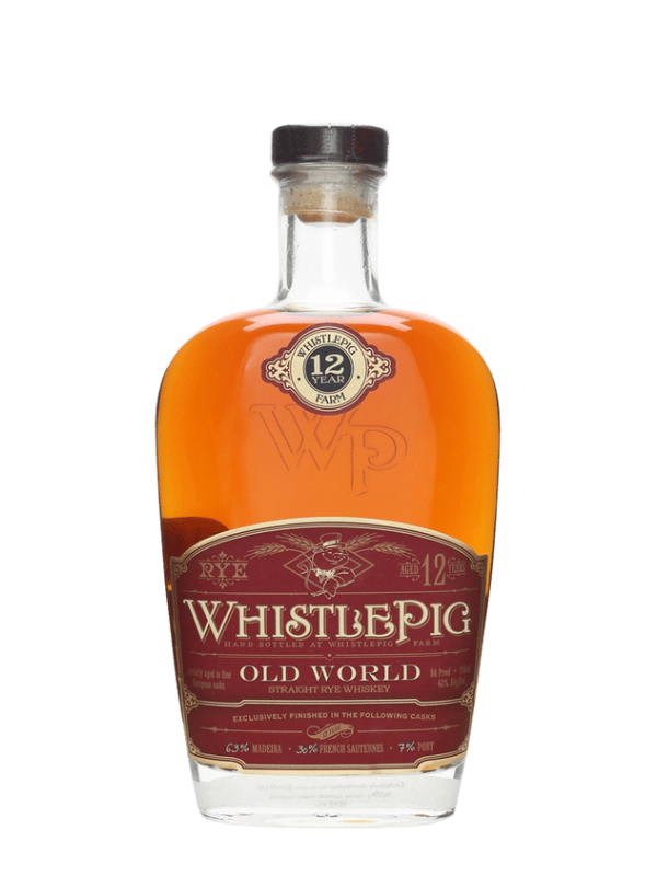 WhistlePig 12 Year "Old World Cask" Straight Rye Whiskey (Vermont, USA ...