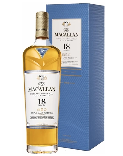 Macallan 18 Year Double Cask Single Malt Scotch Whisky (Speyside, SCT) - The Urban Grape Boston